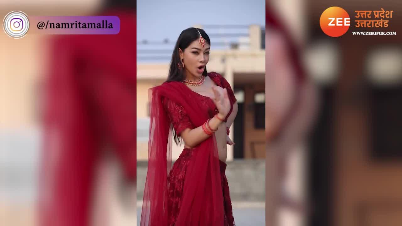 Entertainment Namrata Malla new hot sizzling dance video on her song ...
