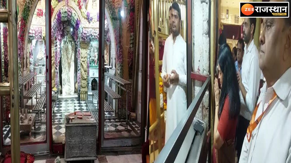 Sikrai Chief Secretary Usha Sharma visited Mehandipur Balaji got ...
