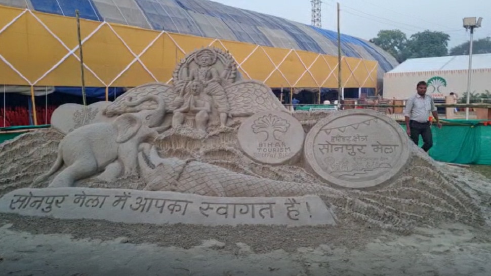 Sonpur Mela 2022 Sand artist Madhurendra made Sonepur fair even more ...