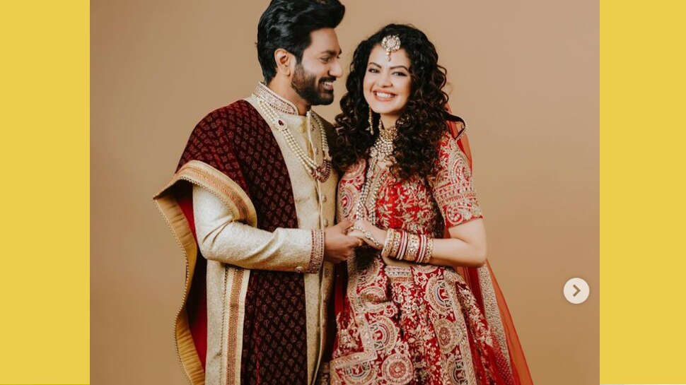 Palak Muchhal Mithoon Sharma s wedding First photos watch here | Palak ...