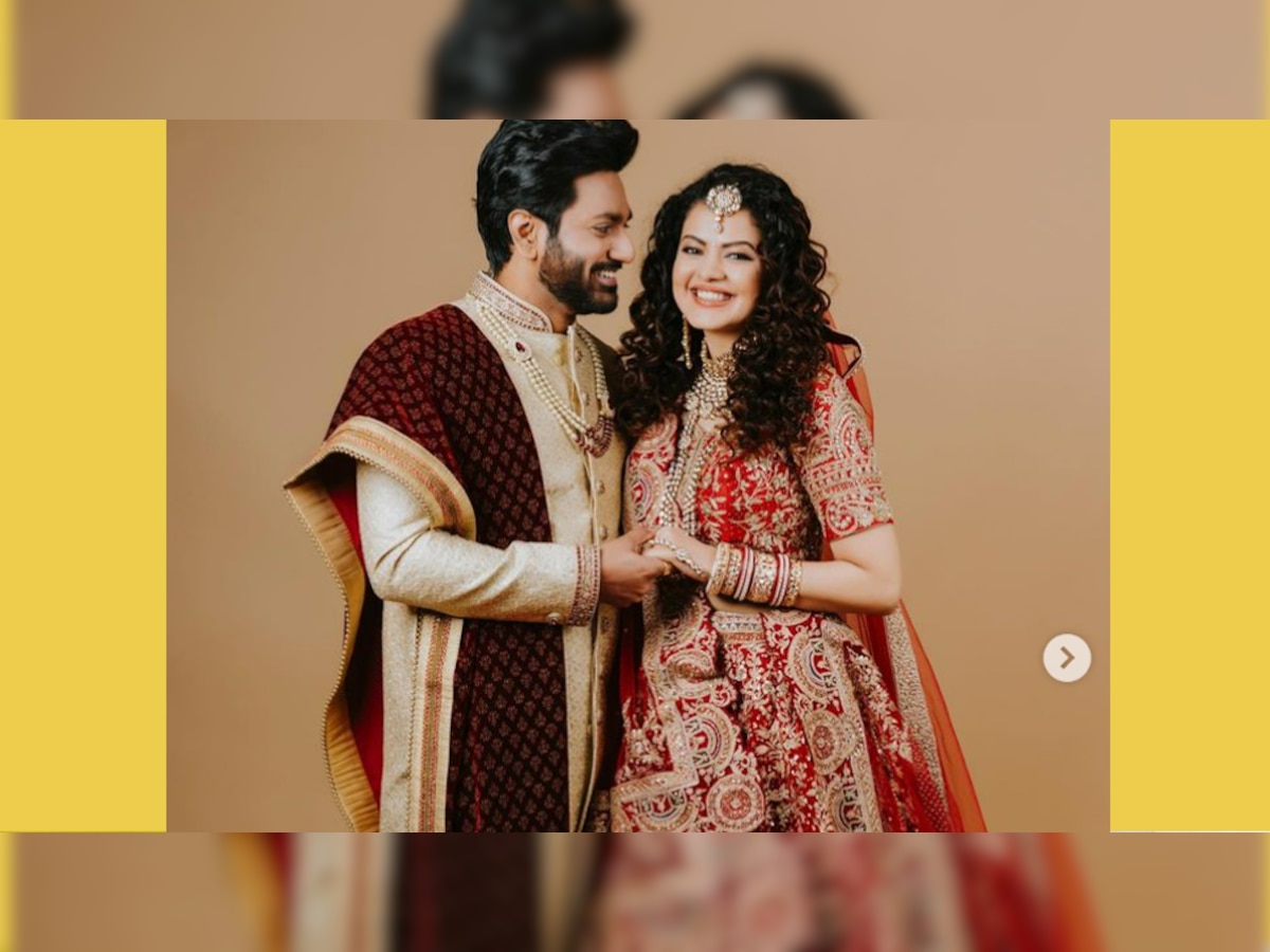 Palak Muchhal Mithoon Sharma s wedding First photos watch here | Palak ...