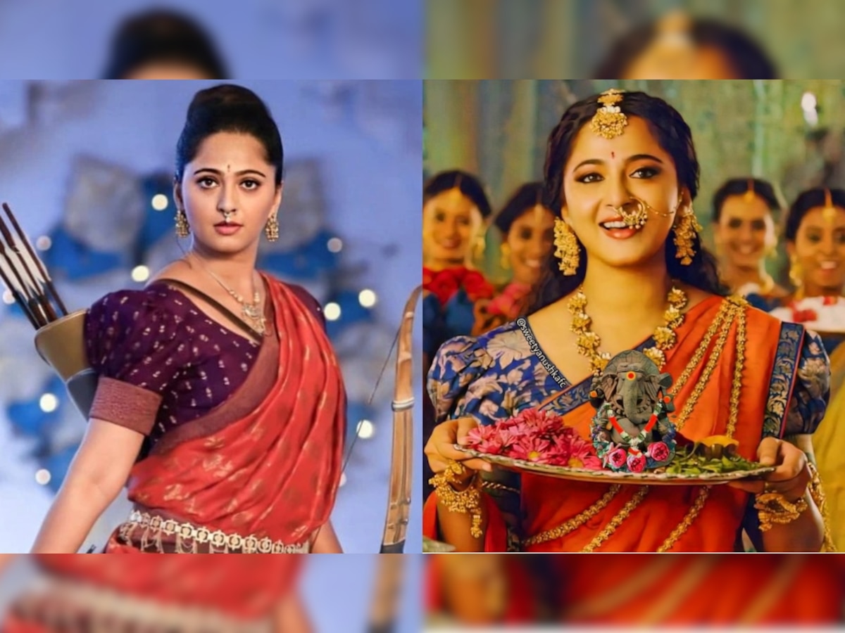 SS Rajamouli Bahubali actress anushka shetty bold bikini an saree ...