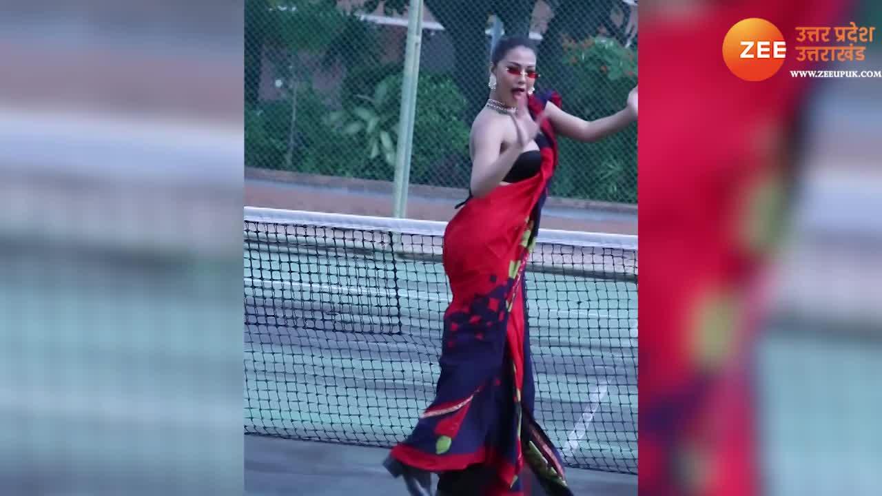 Namrata malla Ka Hot Video Bhojpuri Urfi Javed dance in saree on song ...