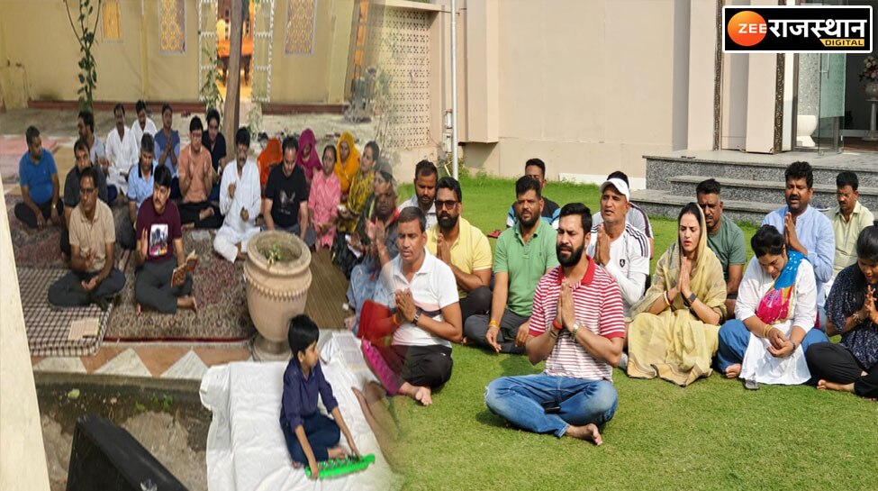 bjp congress hanuman chalisa path in jaipur Municipal Corporation ...