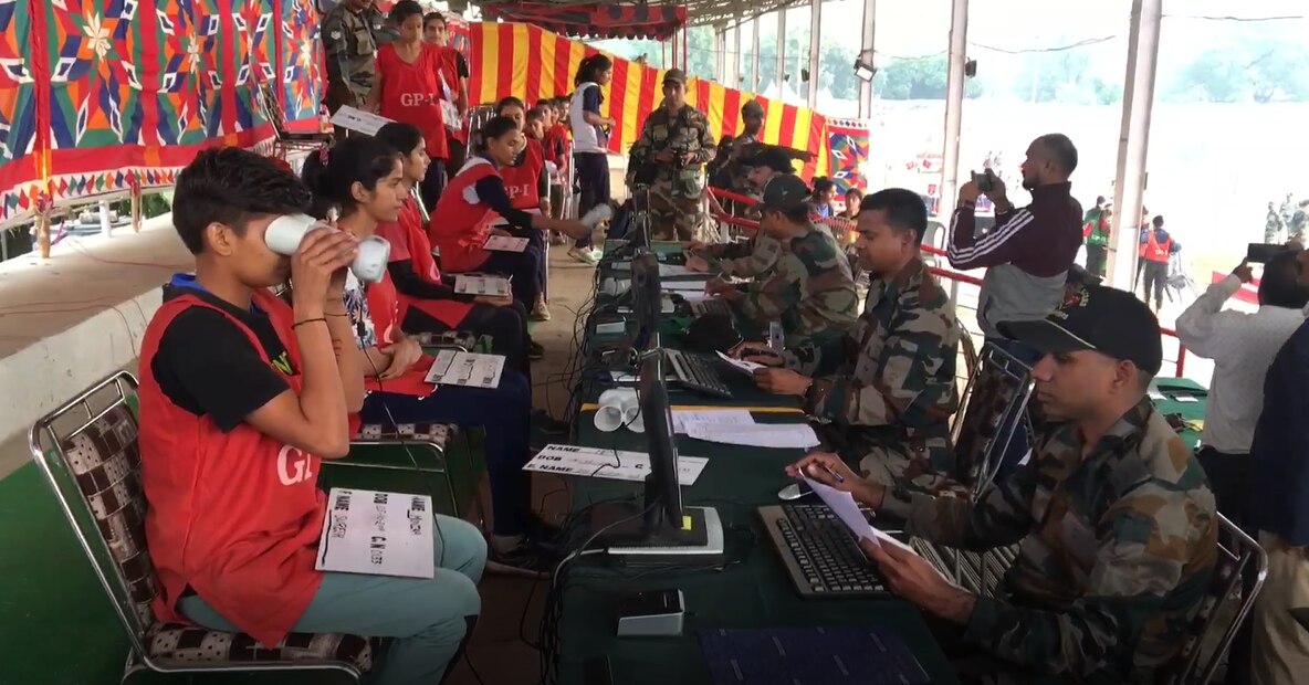 haryana agnipath scheme indian army ambala Agniveer Women Candidates ...
