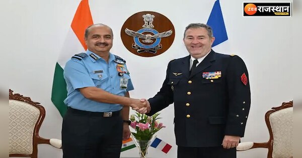 India and France Joint exercise Garuda 7: Air Force Chiefs of India and ...