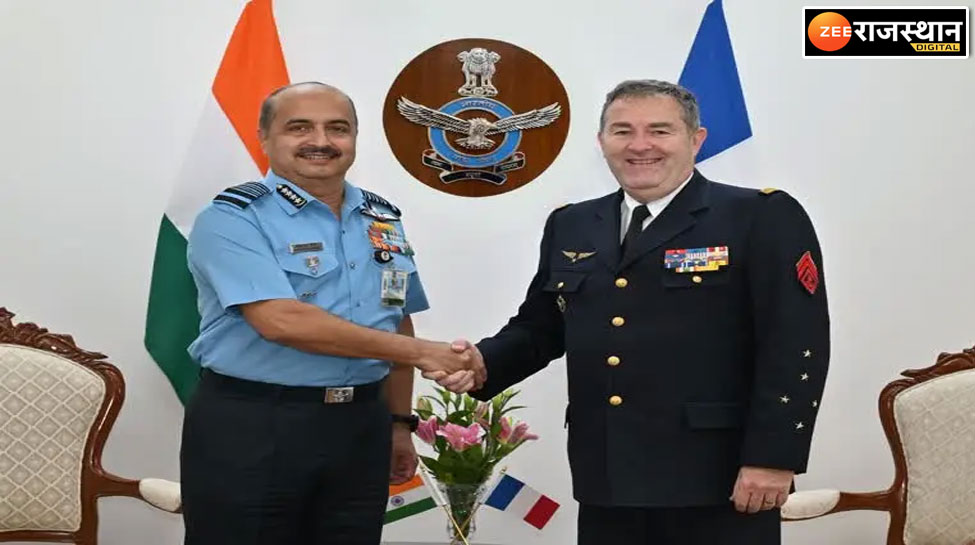 India and France Joint exercise Garuda 7: Air Force Chiefs of India and ...