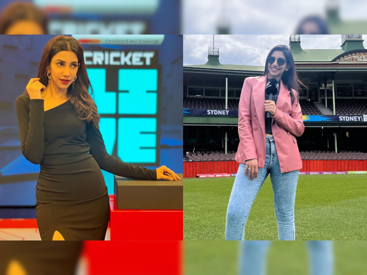 Bhavna Balakrishnan sports anchor in t20 world cup 2022 gorgeous anchor of cricket | Bhavna ...