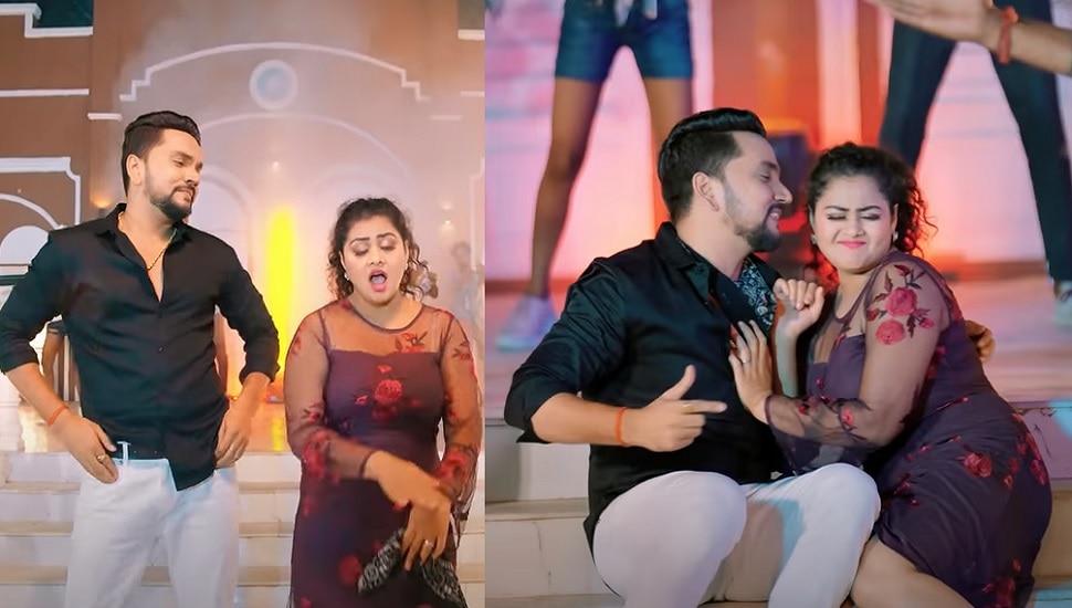 Gunjan Singh Tanushree Chatterjee Super Romantic Bhojpuri Song Chhaudi ...