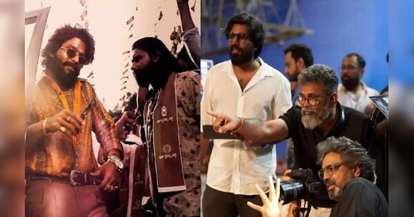 first glimpse of allu arjun pushpa two with avatar two in cinema hall ...