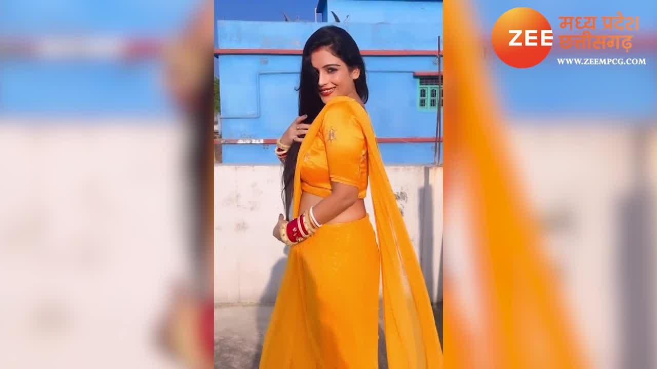 viral indian bhabhi ka hot dance see bold bhabhi yellow saree red chuda bhabhi robbed people ...