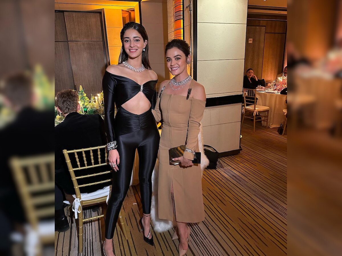 Chankey Padey Sexy Daughter Ananya Panday wore a strange dress show her ...