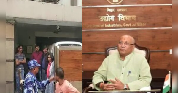 IT raids on Bihar Industries Minister Sameer Mahaseth premises JDU ...