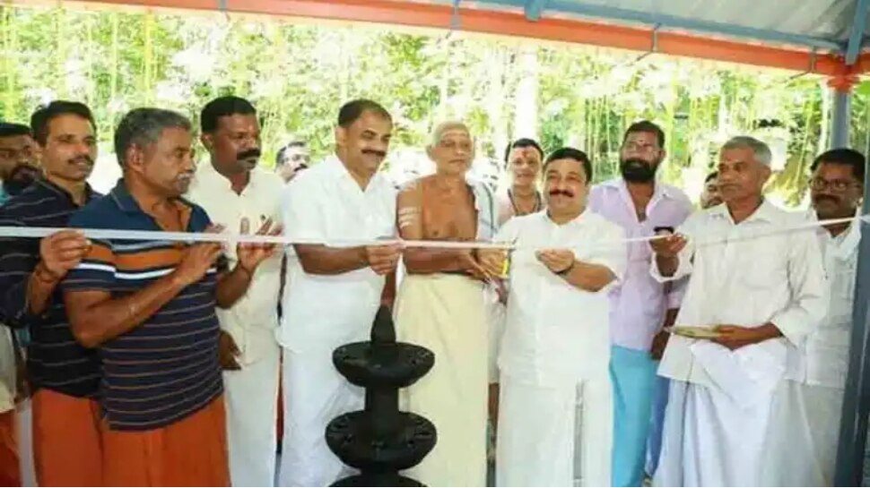 Kerala muslim mla Najeeb kanthapuram inaugurates temple in malappuram ...