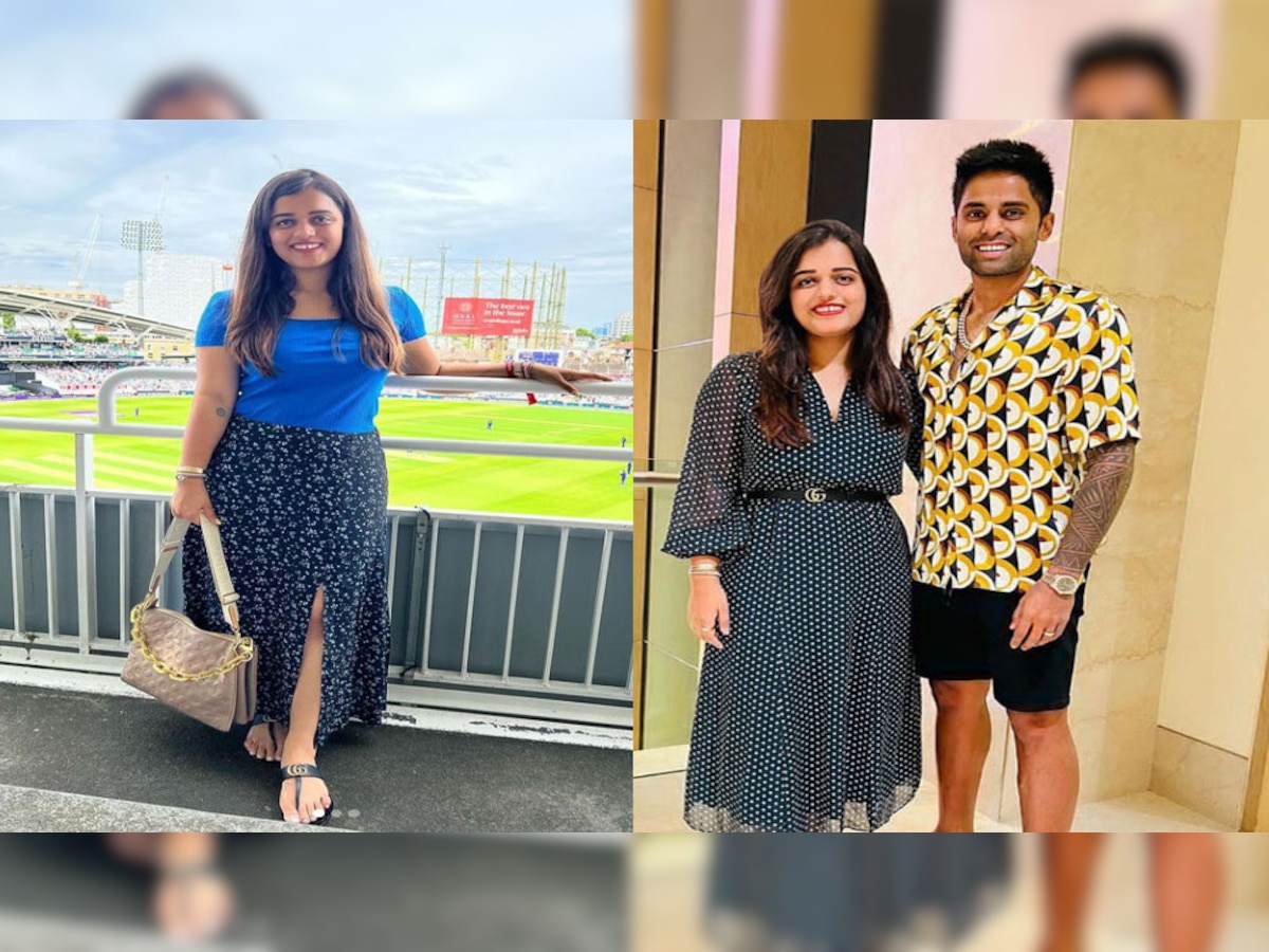 team india player SuryaKumar Yadav and his wife Devisha Shetty romantic ...