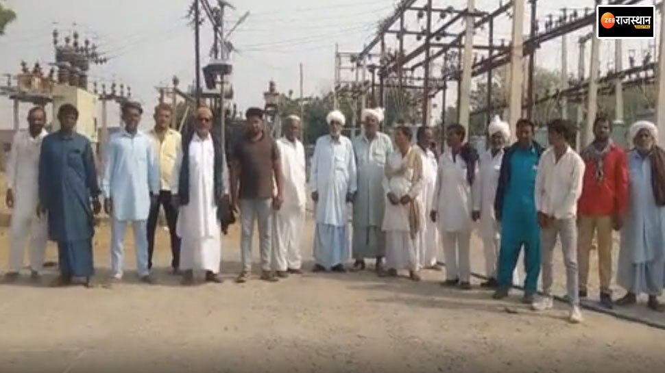 Pokaran news Villagers upset due to undeclared power cuts on tube wells ...