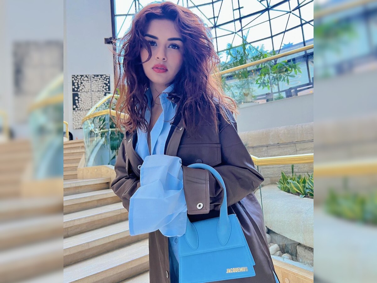 Avneet Kaur turns bold at the age of 20 wear tight dress open front ...