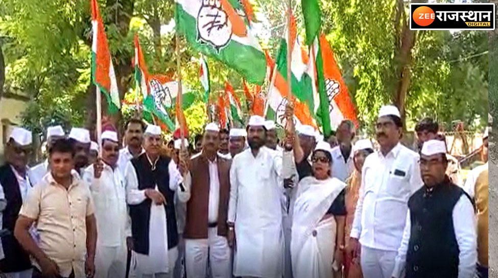 Masuda Congress Seva Dal took out Bharat Jodo Tiranga Yatra regional ...