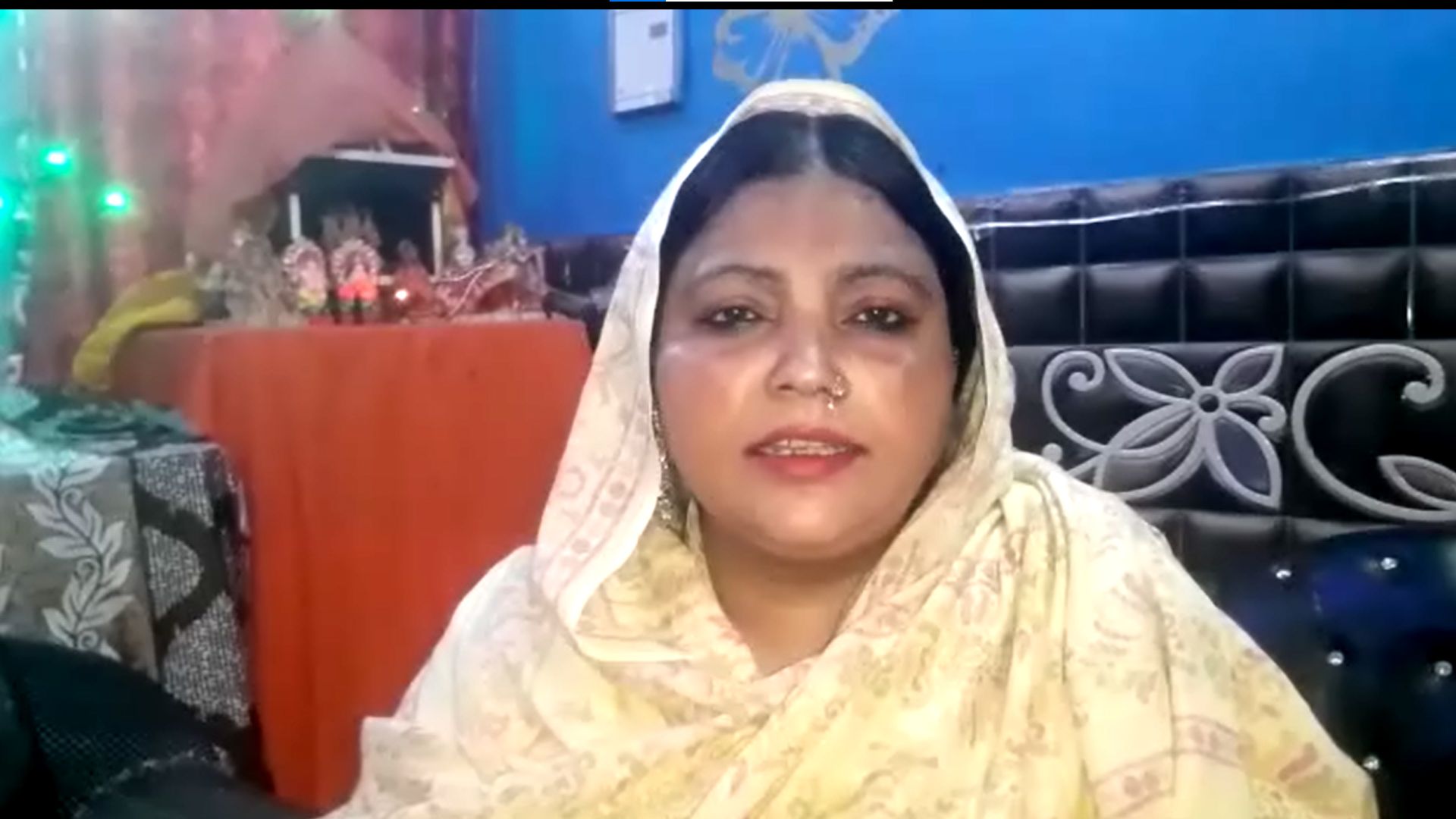 Muslim woman called Lord Ram is prophet who installing Ganesh pratima ...