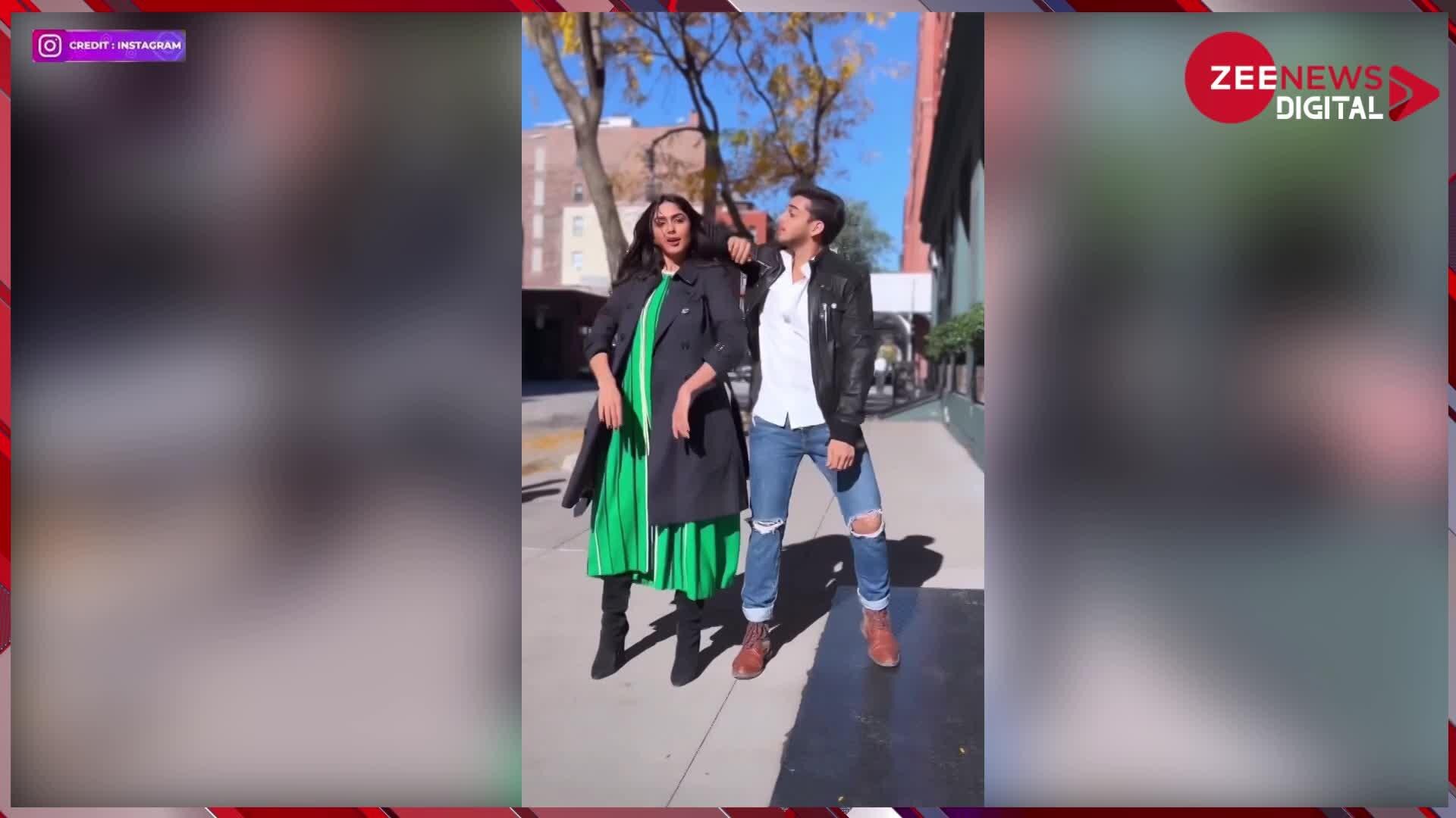Mrunal Thakur stunning dance video on maiyya mainu song with friend ...