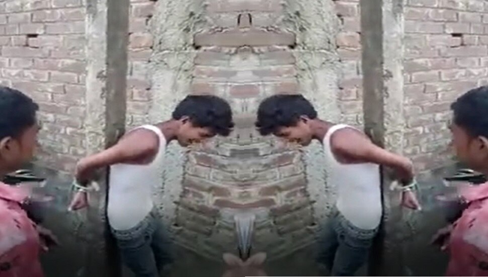 straw trader tied to a pole and beaten up in Araria video viral police ...