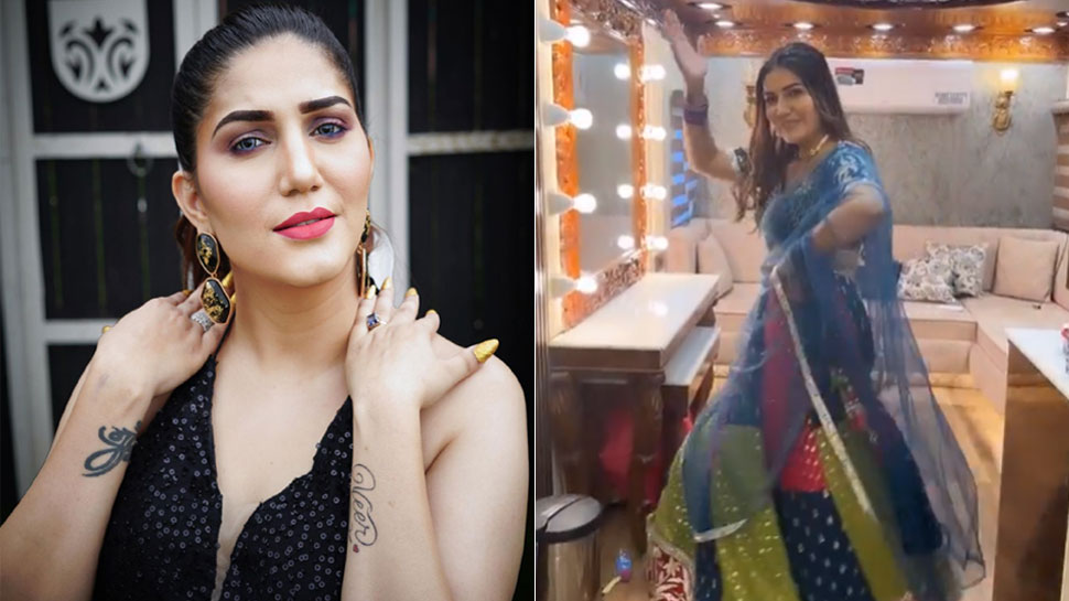 sapna choudhary stunning dance on haryanvi song nashile nain looted ...