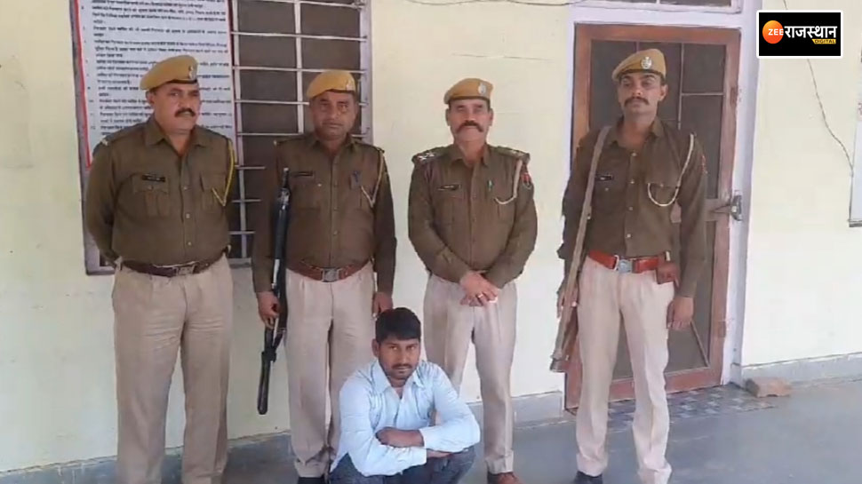 Karauli News Police Caught 10 Liters Of Raw Illegal Liquor One Accused