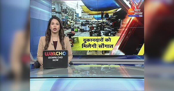 Pavement shopkeepers will get a gift in Ranchi...Construction of vendor ...