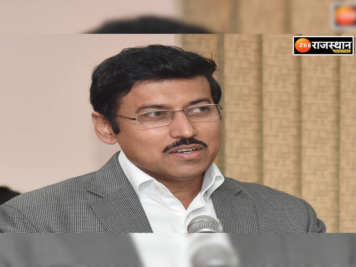 Colonel Rajyavardhan Singh Rathore statement Rajasthan government is ...