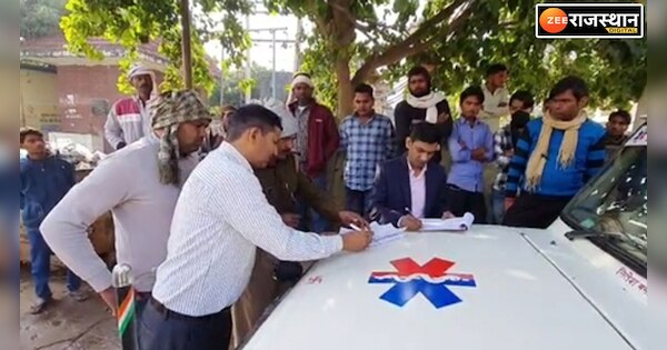 Karauli News Accident on NH 23 bike rider died due to tractor collision ...