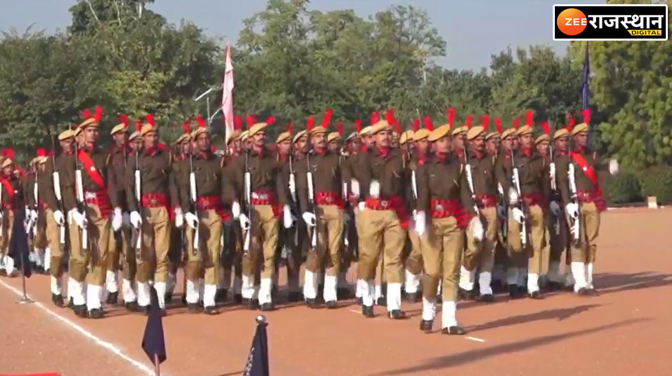 Jaipur News Convocation ceremony of constable batch held at Rajasthan ...