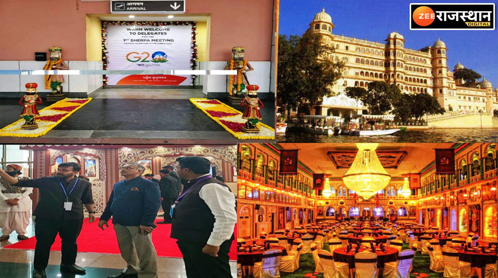 Lakecity Udaipur ready for G 20 Sherpa meeting guests will be welcomed ...