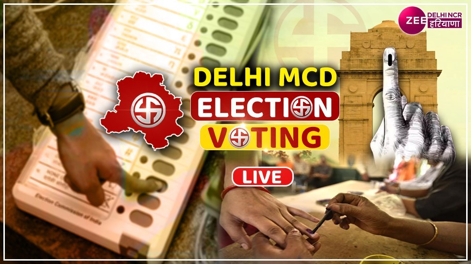 Delhi MCD Elections 2022 LIVE Updates 250 ward Kejriwal BJP AAP voting ...