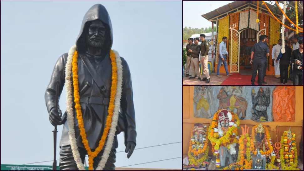 tantya bhil balidan diwas photo of adiwasi Robin Hood in Patalpani know ...