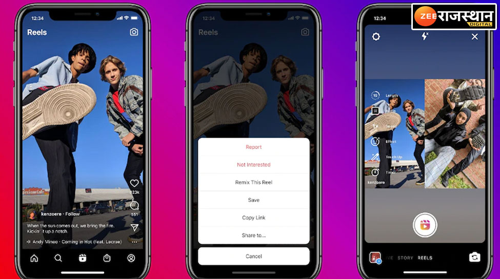 Insta Reels Remix This easy way to make Reels like TikTok Duet on ...