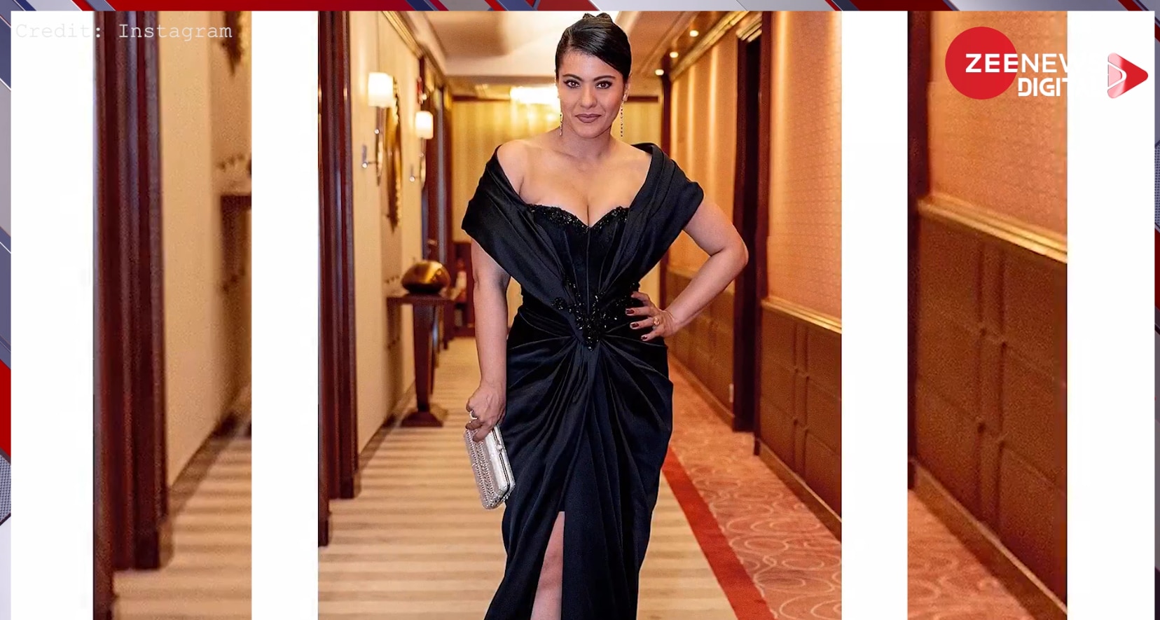 kajol devgan flaunts hottest look in tight high slit dress actress ...