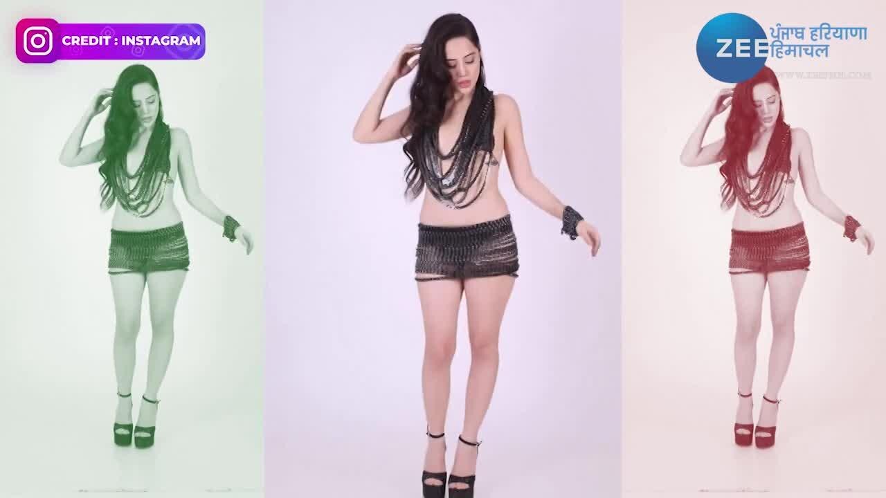 uorfi javed aka urfi new dress video made of cycle chain hmph | इस बार साइकिल की चेन से बनाई ...