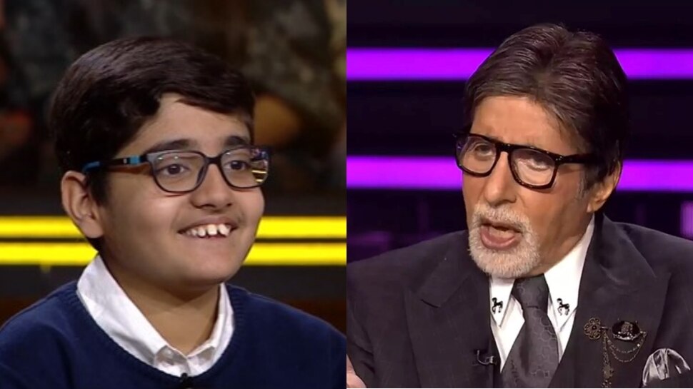 KBC Junior Amitabh bachchan shocked with 11 year old child contestant ...