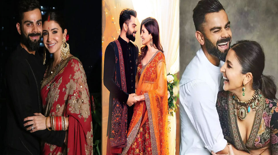 Virat kohli and Anushka Sharma today Complete five years of marriage ...