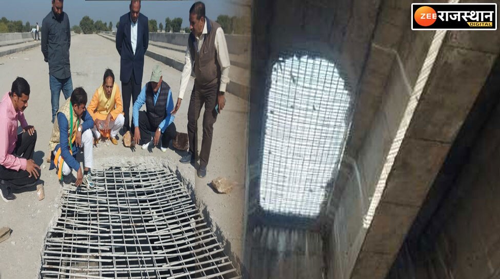 Disturbance in construction of Kothari river culvert culvert broke When ...