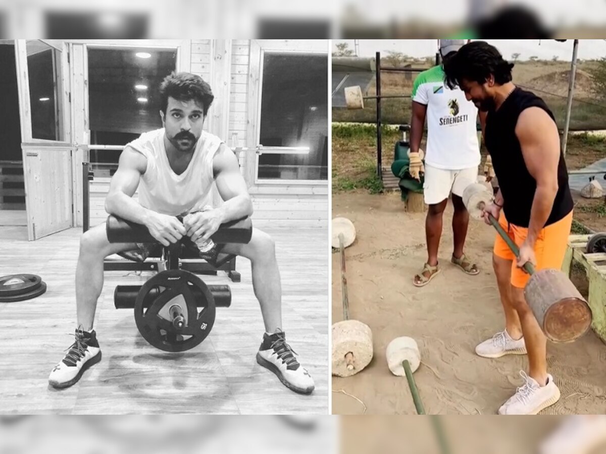 Ram Charan sets his fitness goal know which exercises the superstar is ...