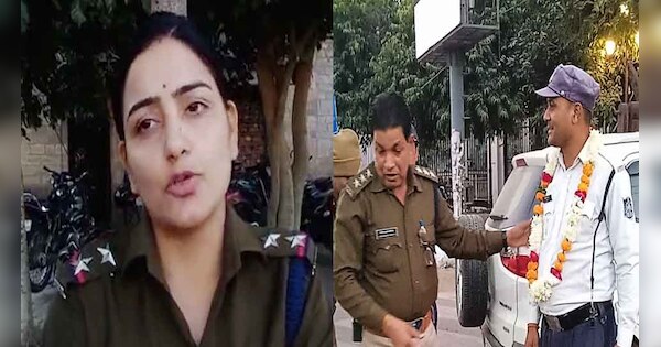 gwalior Lady si officer honored for saving life of heart attack victim ...