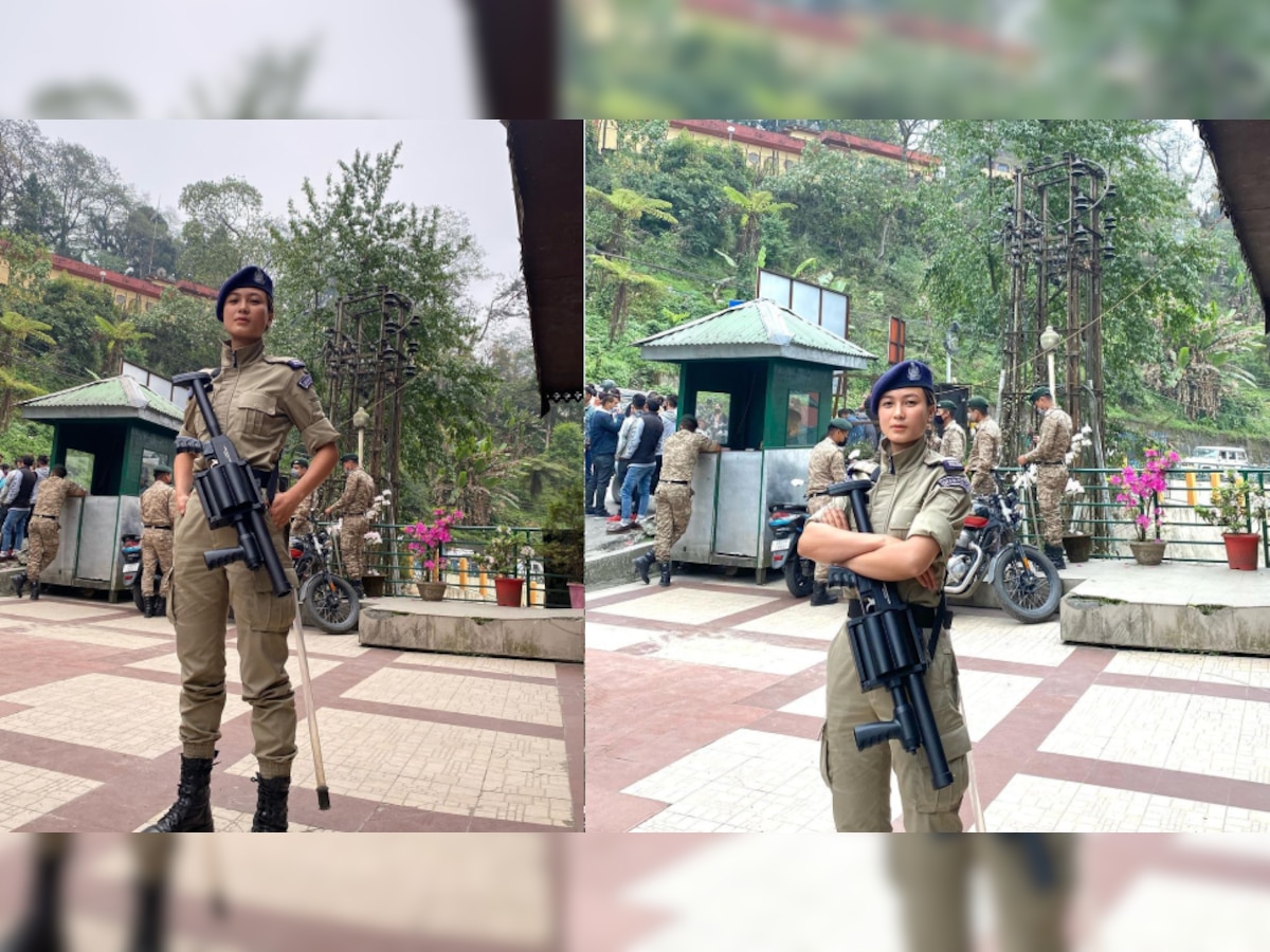 Eksha Kerung Supermodel Sikkim Police Women | इस पुलिसवाली को लोग समझते ...
