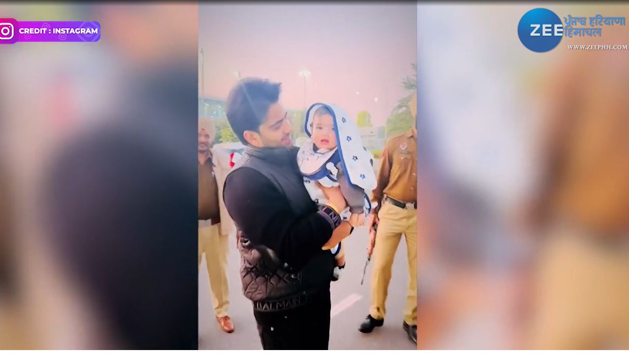 mankirat aulakh visited india with his son Imtiaaz singh aulakh for ...