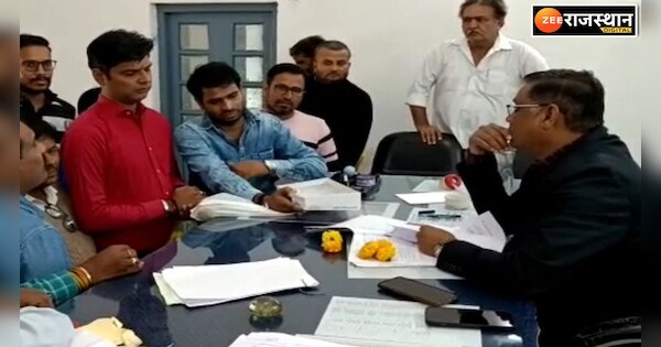 Sagwara Case of breaking the boundary wall built on the allotted plot ...