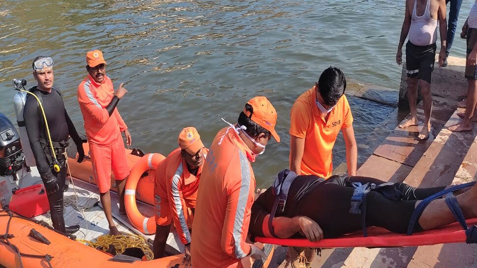 Mock drill, SDRF, Civil Defense, Home Guards and Rajasthan Police were present on Bundi's Naval ...