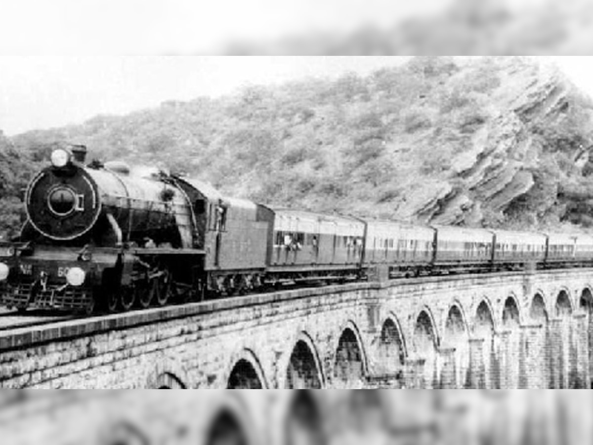 Indian Railways first train first station and first railway track ...