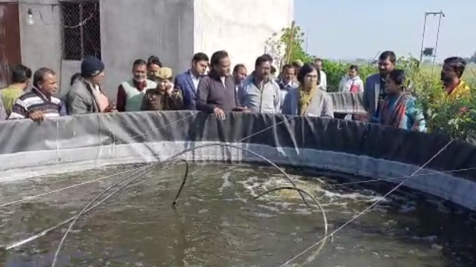 First bio flock tank installed in Jalaun, fish farming will earn ...