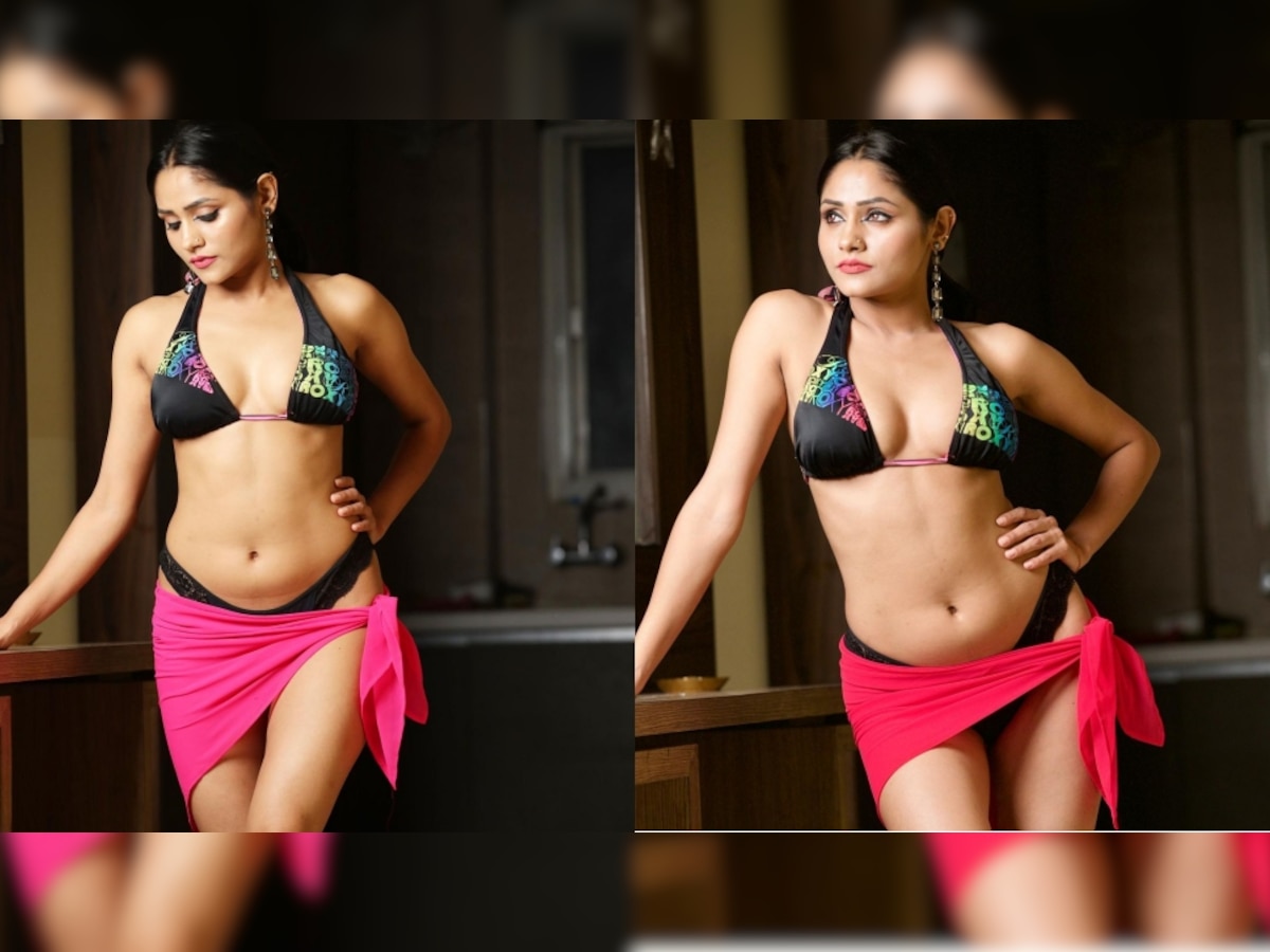 Bhojpuri Urfi Javed Sexy Shweta Sharma in bra and panty flaunts cleavage made fans crazy with ...