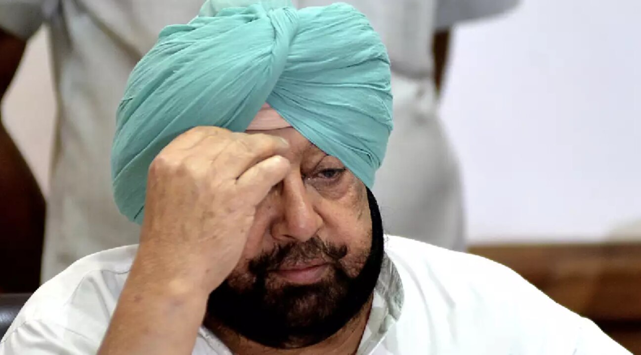 Captain Amarinder singh ask question that Punjab's CM Bhagwant Mann or ...